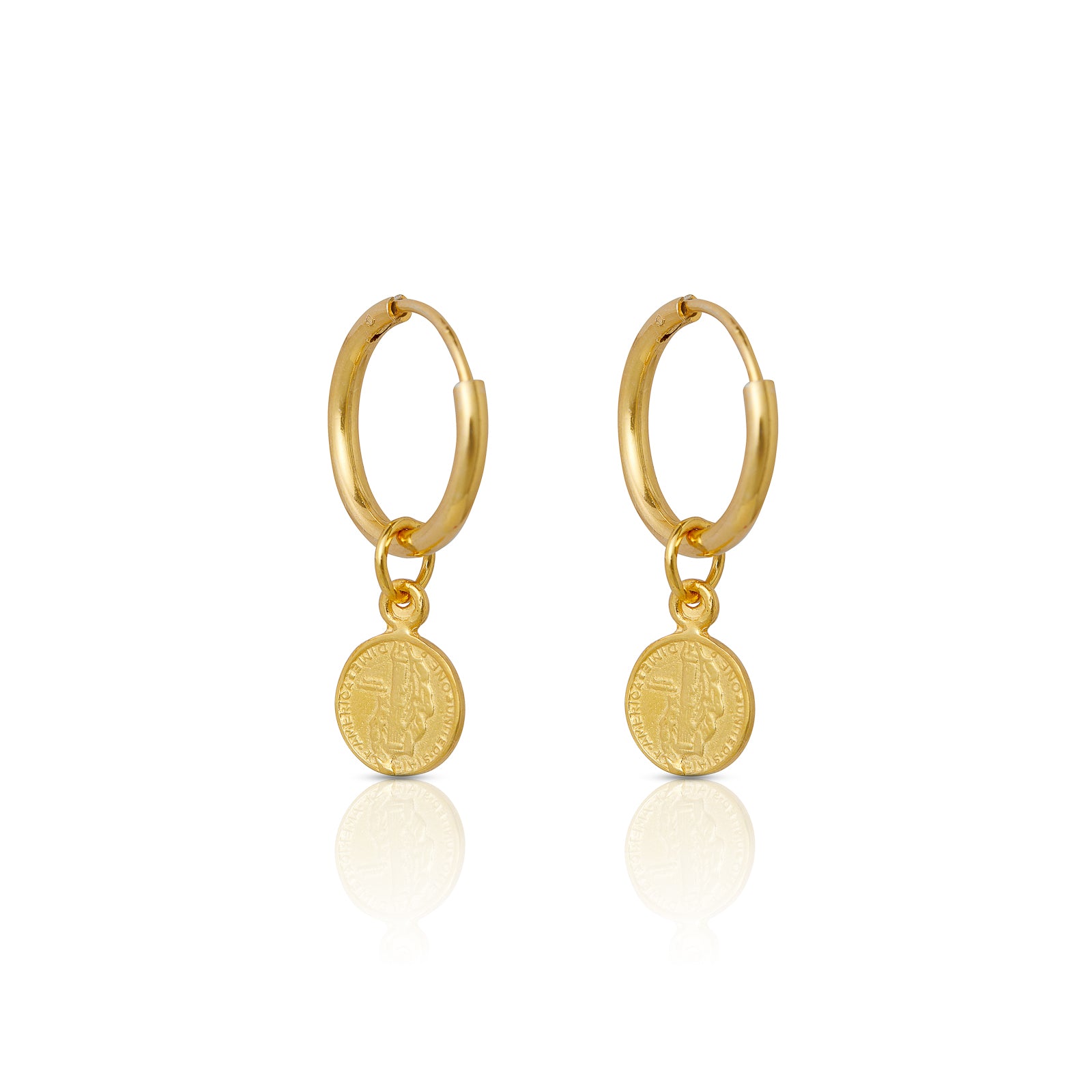 Pendientes Pía coins | Nanna Folk